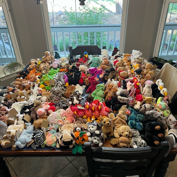 Ty | Toys | Ty Red And Pink Stuffed Animals Collection | Poshmark